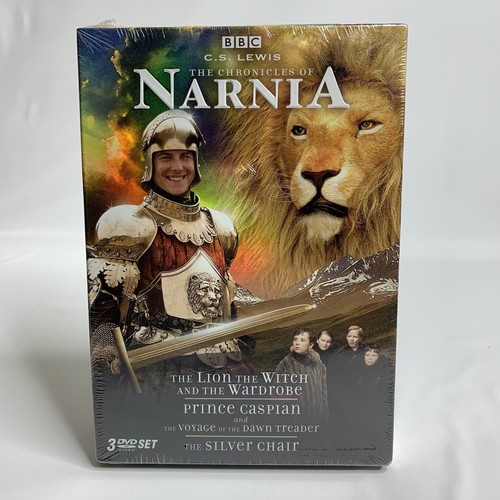The Chronicles of Narnia 3 DVD Set BBC Lion Witch Wardrobe Prince ...