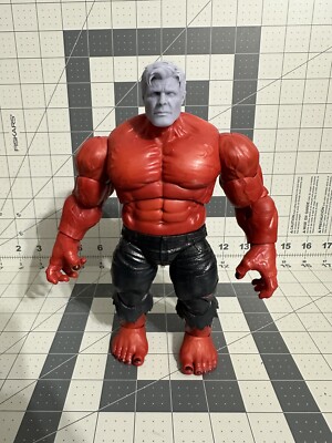 3D Printed - 1/12 Red Hulk HAR NORMAL Headsculpt Marvel Legends Scale ...