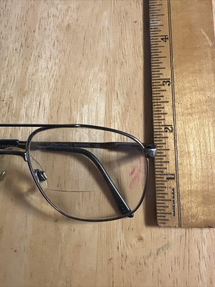 Marchon Eyeglasses Frame Jonathan 2 Natural 56/16/140 | eBay