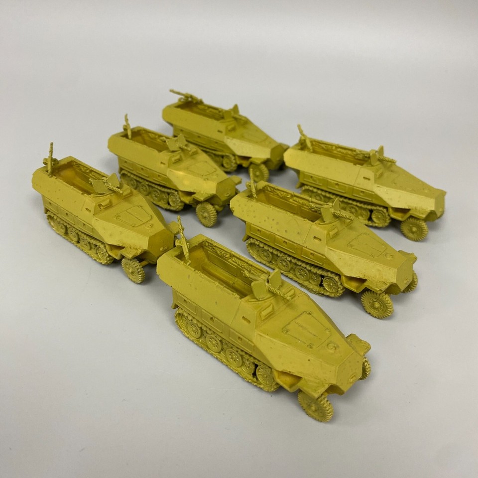 SD.KFZ 251 AUSF C TANK PLATOON 20MM 1:72 MILITARY VEHICLES WARGAMING ...