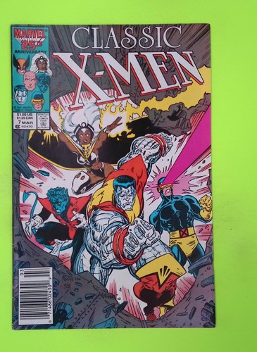 Classic X-Men #7 1987 Marvel Comics Mid Grade Comic Book LL54-212 | eBay