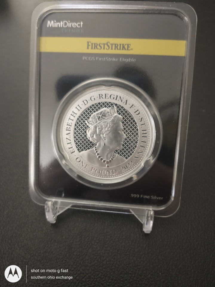 2022 1 Oz 999 Silver Cobra Helenian First Strike Mint Direct Only 7500 ...