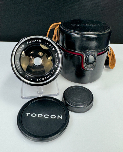 Tokyo Kogaku UV Topcor 35mm f/3.5 Prime Pancake Lens for Topcon SLR ...