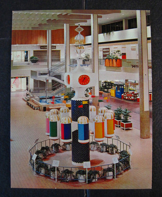 (10) 1960s MIDTOWN PLAZA CLOCK NATIONS LARGE POSTCARDS LOT ROCHESTER NY ...