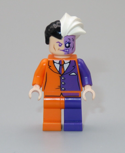Lego RARE Error misprint Batman Two face minifigure Super Heroes 6864 ...