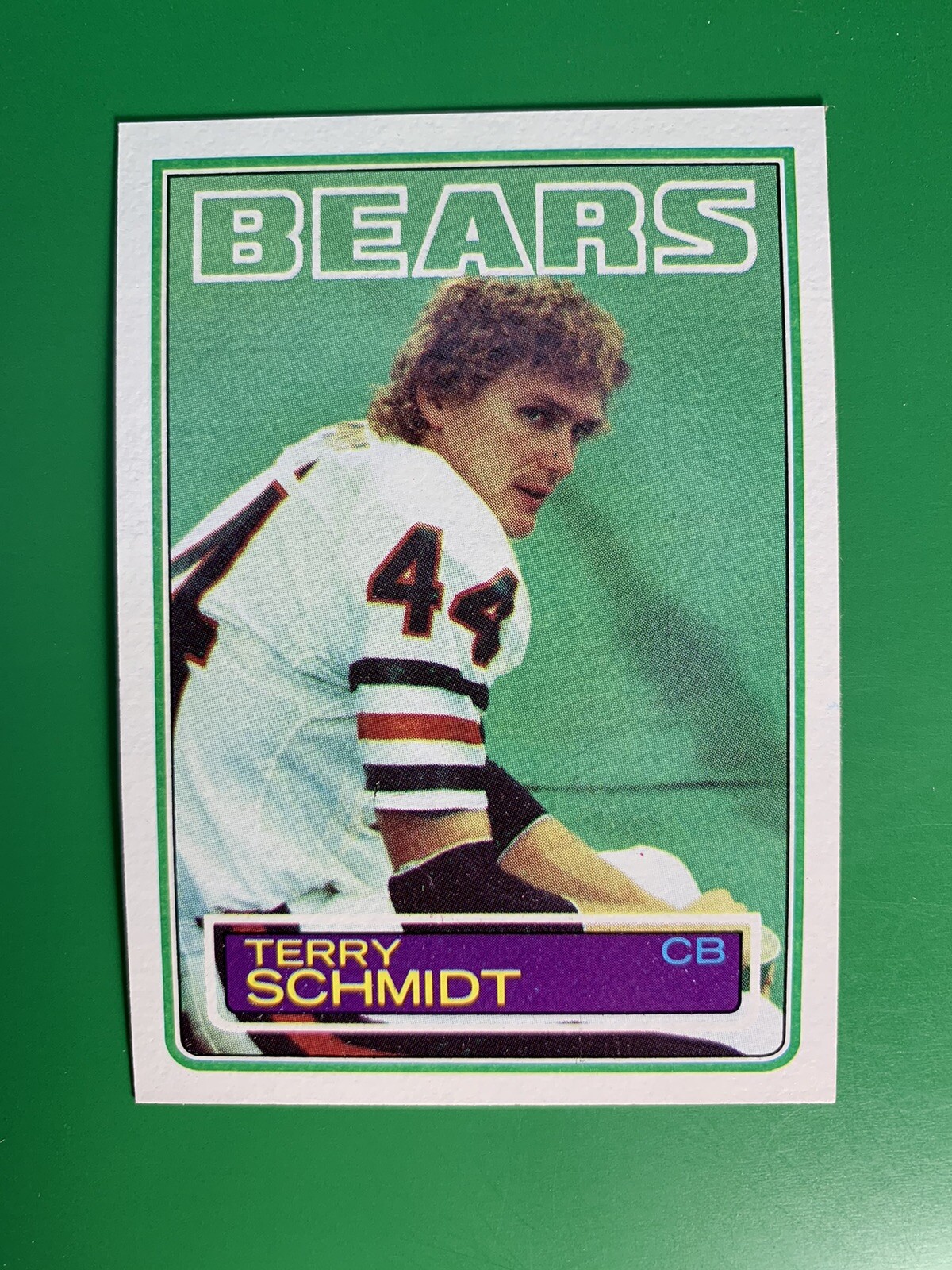 1983 Topps Terry Schmidt #37 Chicago Bears | eBay