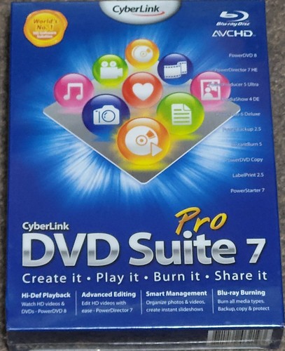 CyberLink DVD Suite Pro 7 | eBay UK