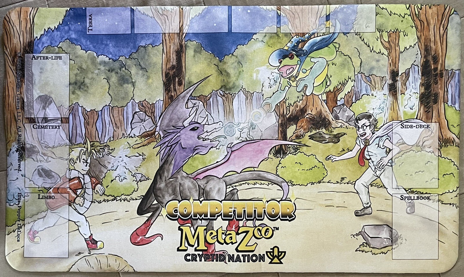 Collect-a-Con Metazoo Competitor Playmat New Fast Shipping! | eBay