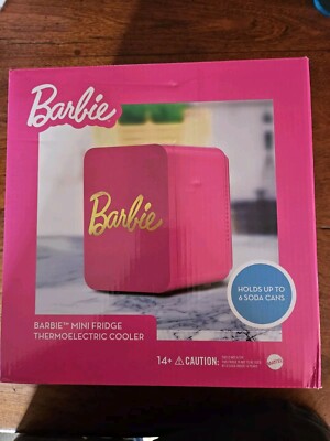 BRAND NEW BARBIE MINI FRIDGE SIX PACK | eBay