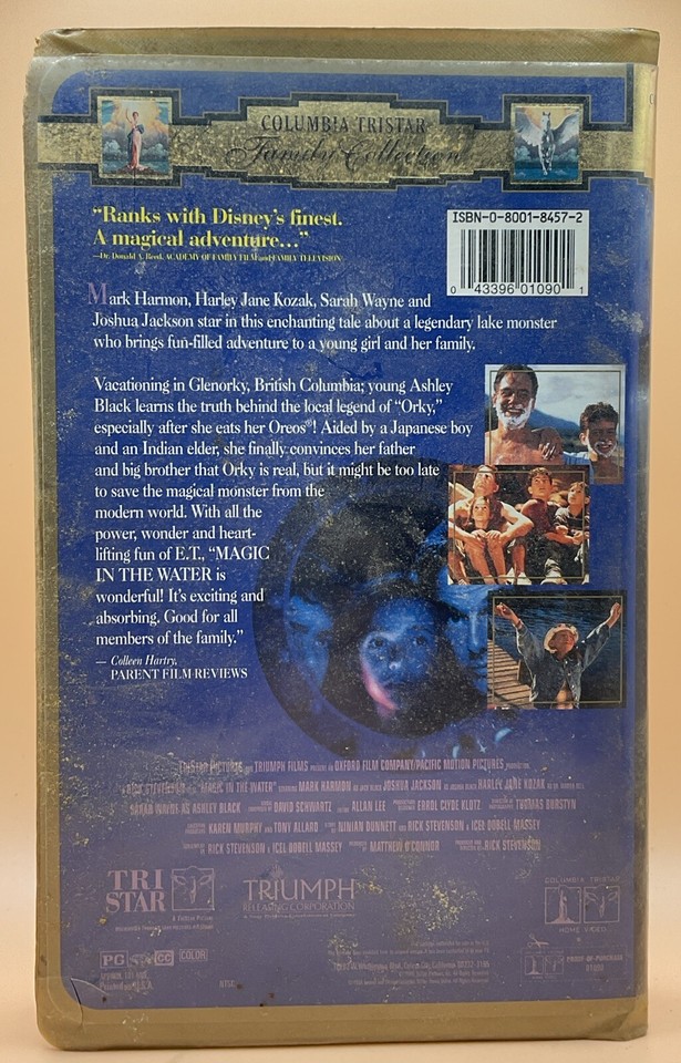 Magic in the Water VHS 1997 Clamshell Mark Harmon **Buy 2 Get 1 Free ...