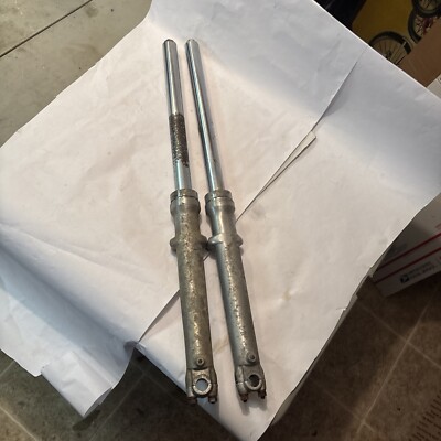Kawasaki 250 F-11 Front Forks F11 Fork Tubes Triple Trees Front End ...