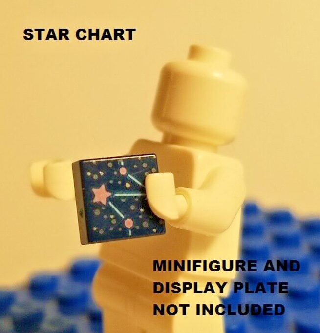 Lego Astrology Constellation Star Chart Minifigure 1x1 tile Book ...