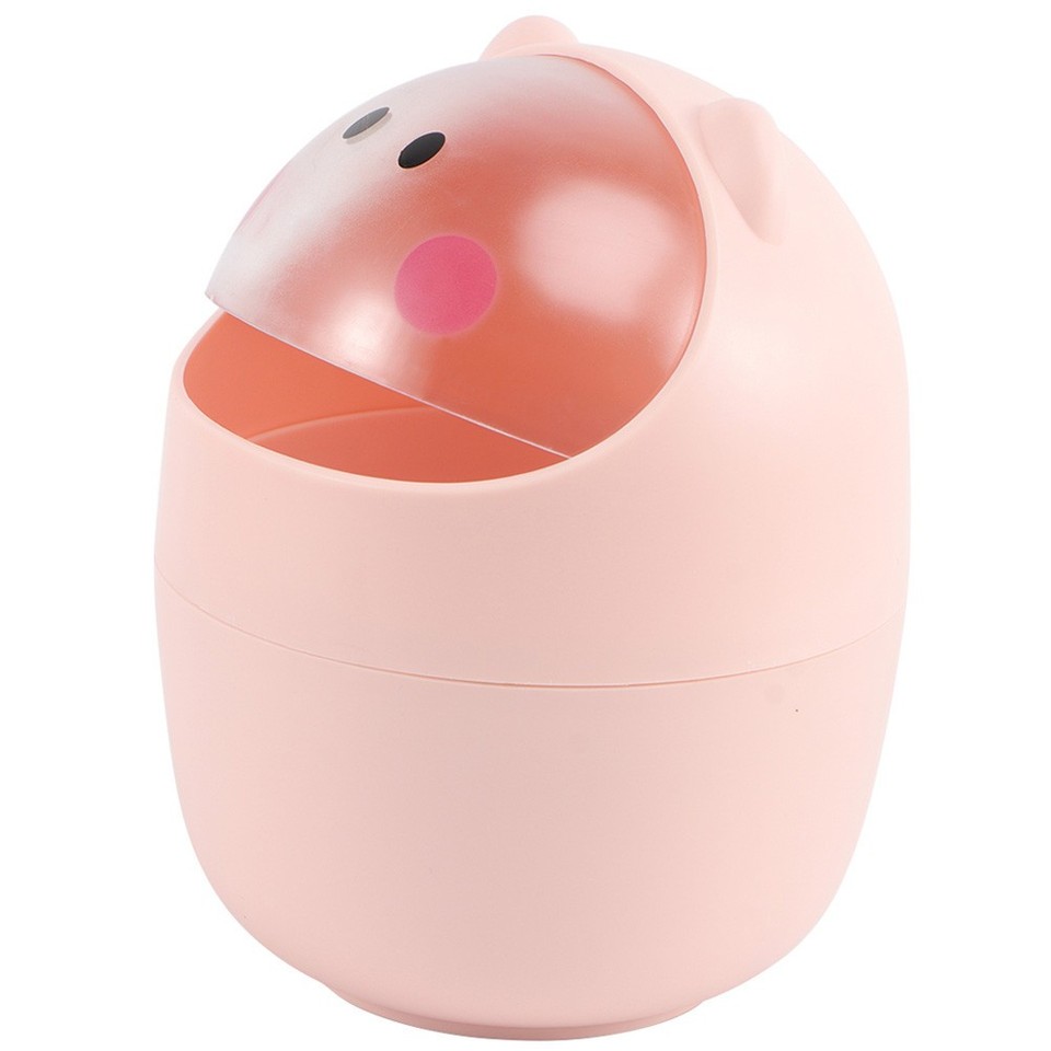 Desktop Trash Bin Cartoon Garbage Can Small Garbage Bin Lovely Trash ...