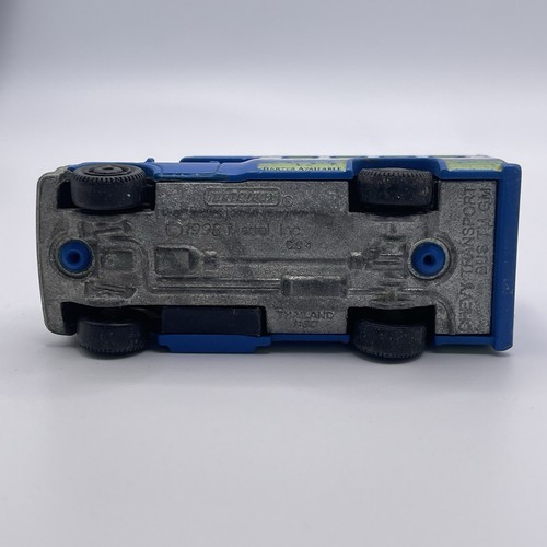 1998 Vintage Matchbox CHEVY TRANSPORT BUS Courtesy Shuttle Car Toy | eBay