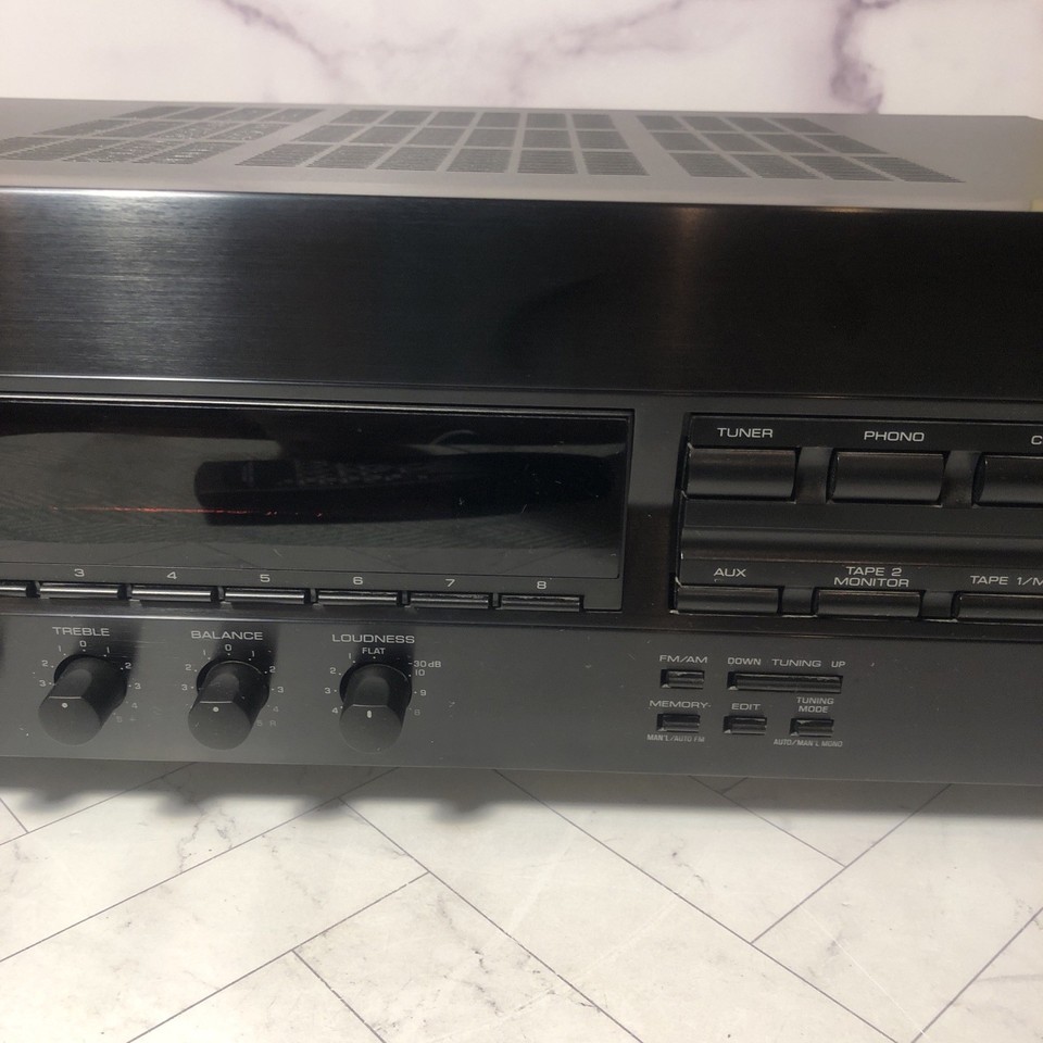 Yamaha RX-396 Natural Sound AM/FM Stereo Receiver Amplifier 150W / w ...