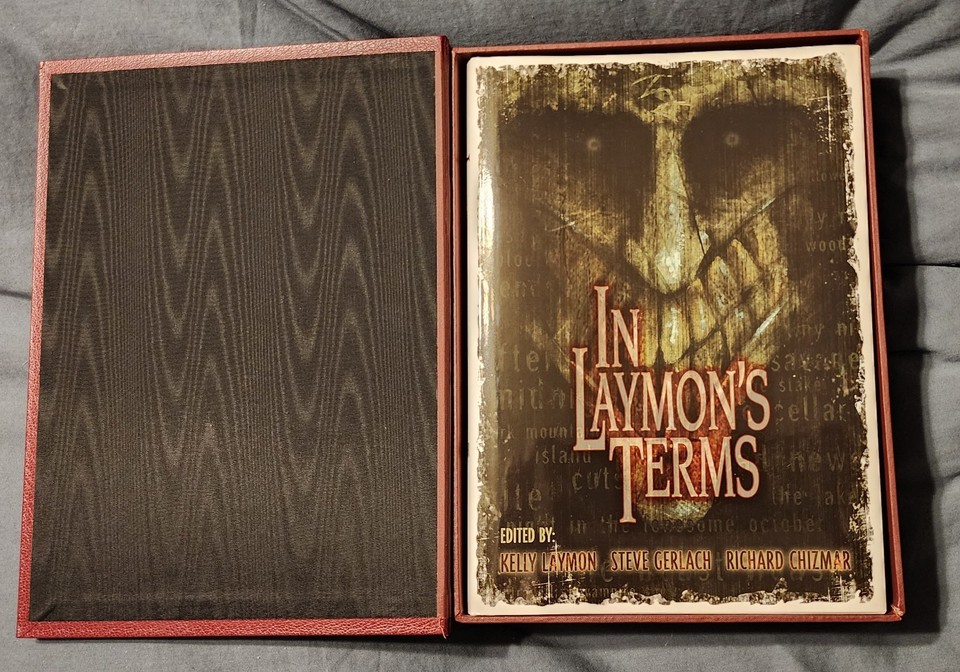 In Laymon's Terms - Traycased and Signed Horror Anthology Cemetery ...