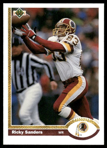 1991 Upper Deck Ricky Sanders | eBay