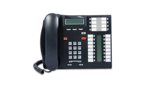 NEW Nortel T7316E Display Phone NT8B27 (Charcoal) | eBay