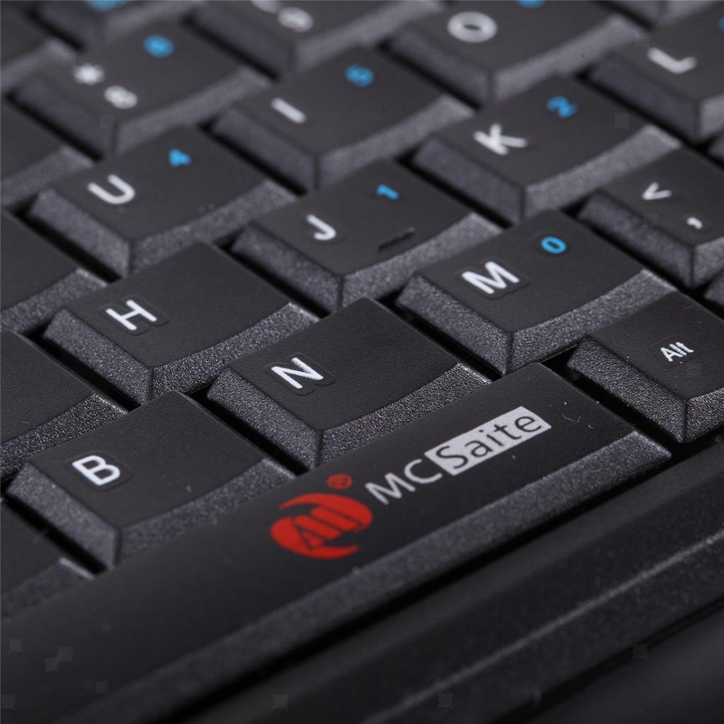 MCSaite Slim Size Mute Wired USB Super Mini Keyboard For Computer | eBay UK
