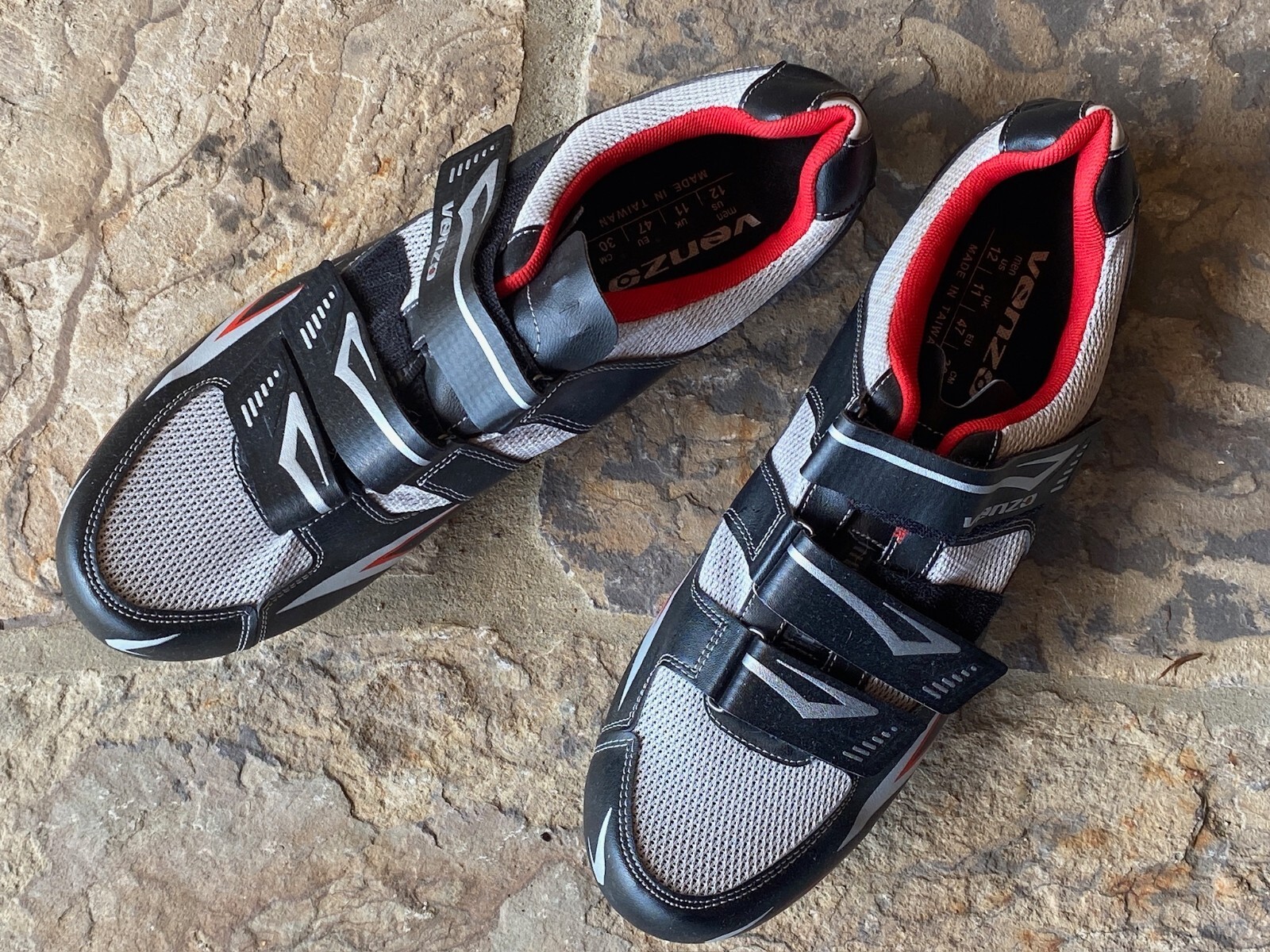 Venzo Bike Shoes Men's Road Cycling Riding Biking Shoes US Size 12 | eBay