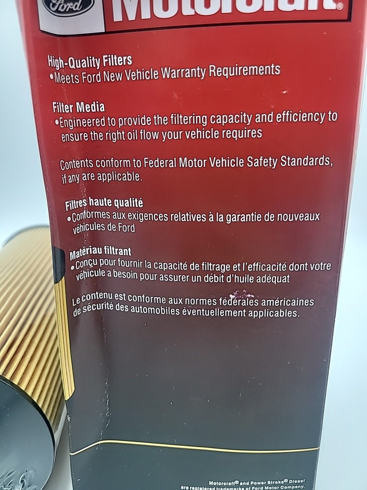 Motorcraft Engine Oil Filter FL2016 Ford V8 6.4L 6.0L Diesel Sealed | eBay