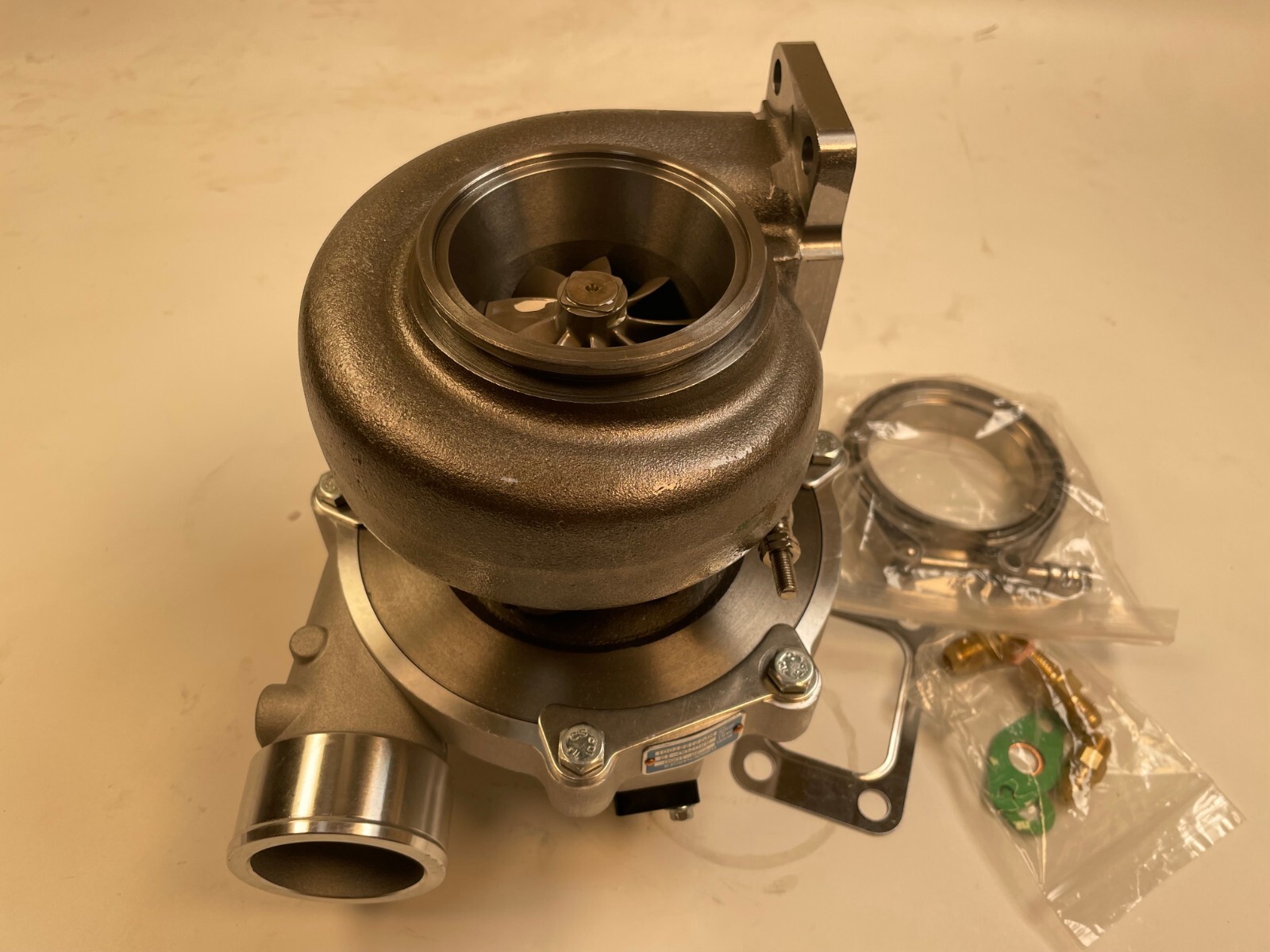 for GT35 Upgraded G35-1050 .83 T3 Turbine .75 dual ball bearing ...