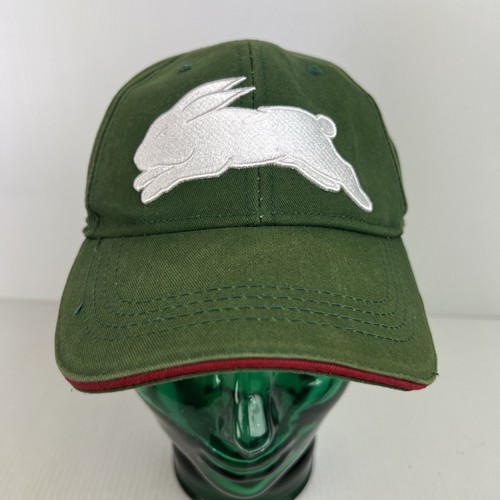 ISC South Sydney Rabbitohs NRL Licensed Embroidered Hat Green/White ...