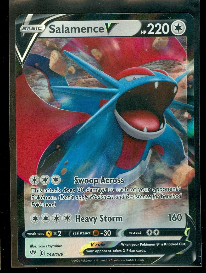 Pokemon Salamence Card