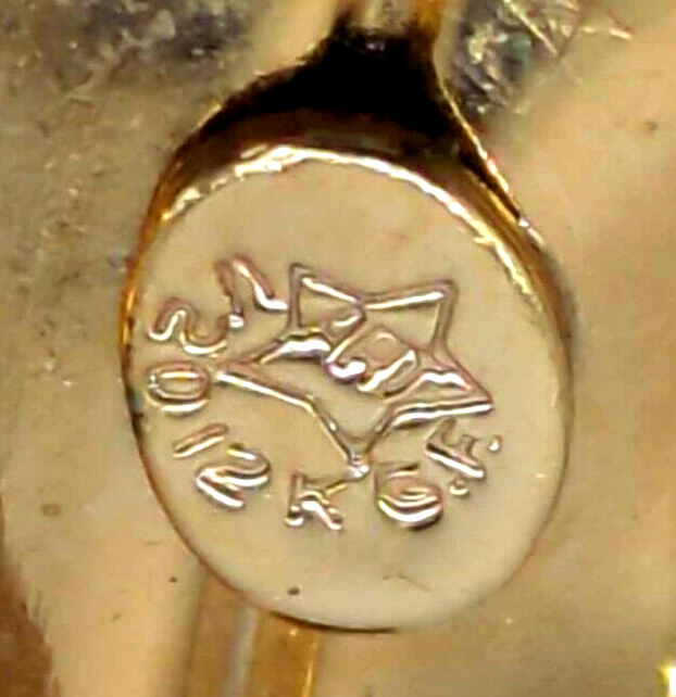 Vintage 1940s Signed 12k Gold Filled Signed ART Co. Scarab Flower ...