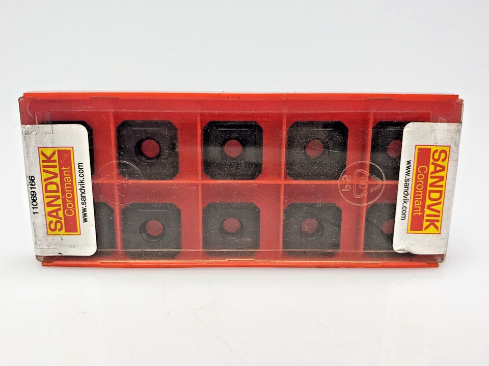 Sandvik Coromant R245-12 T3 M-KL 3020 Carbide Milling Inserts (Box of ...