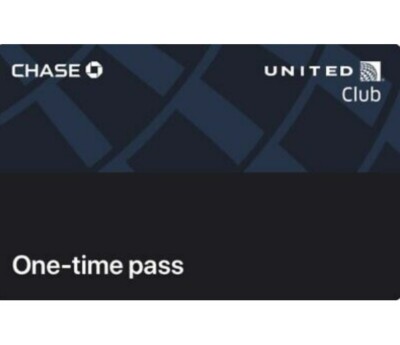 Two(2) United Club One-Time Pass (Expire April 7th, 2025) Immediate E ...
