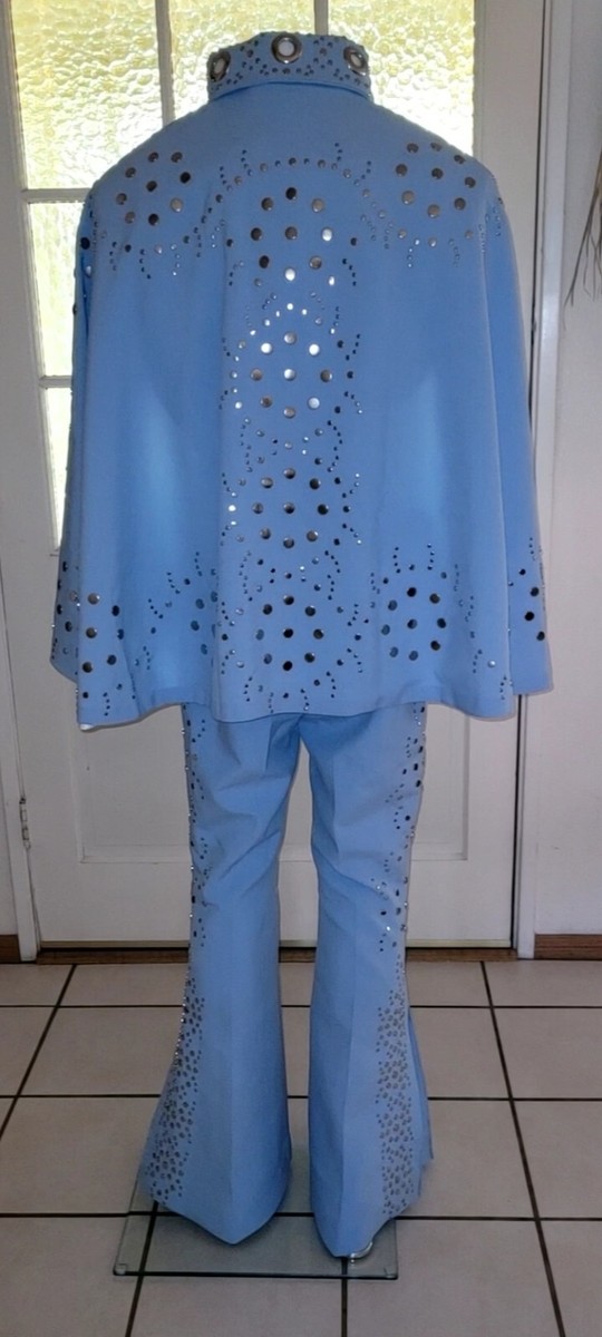 Elvis Presleys Jumpsuits Illuminated Elvis Costume Sculpture