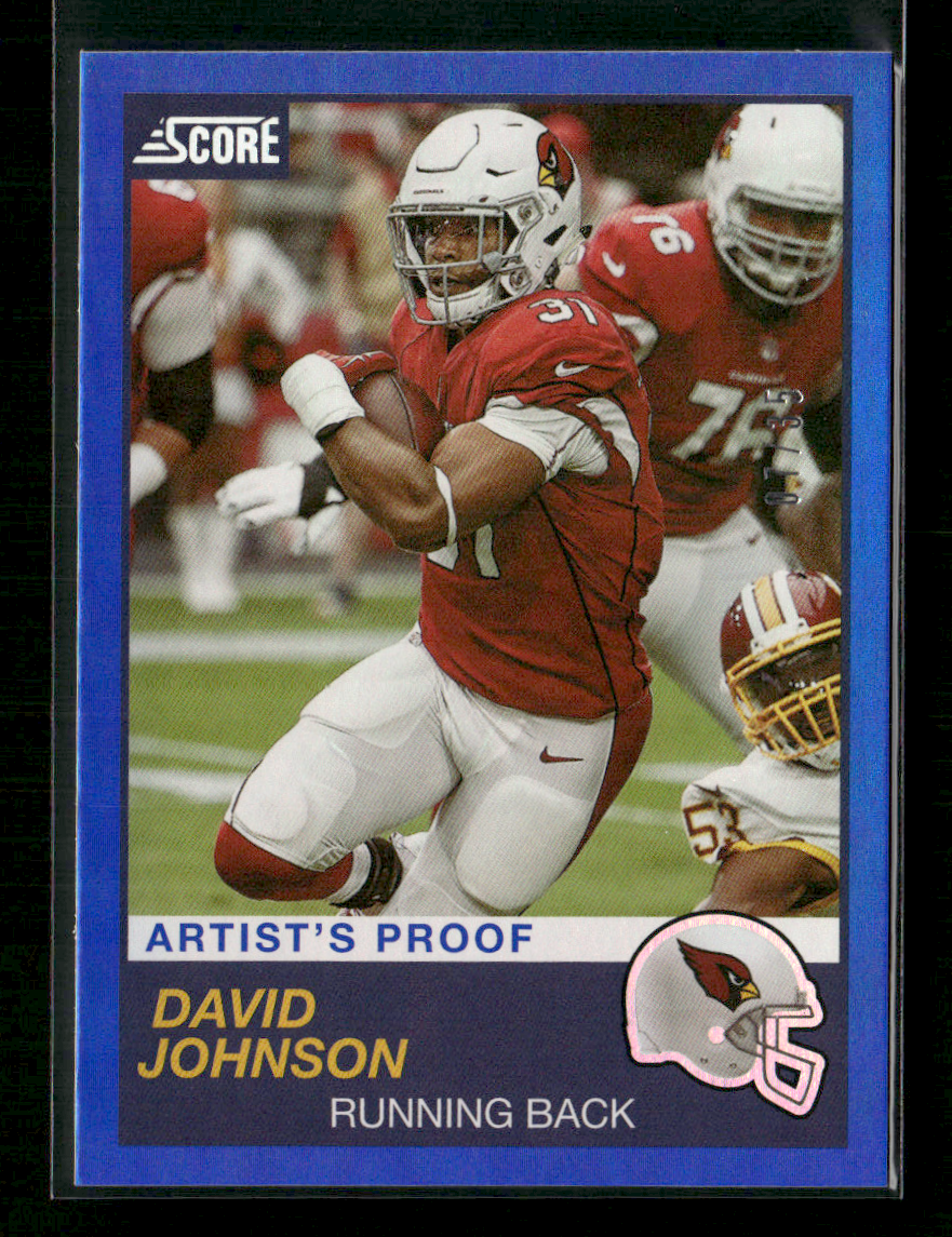 2019 Score #284 David Johnson Artist's Proof /35 | eBay