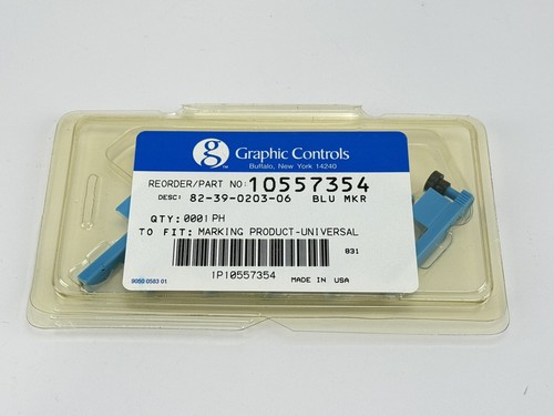 GRAPHIC CONTROLS 82-39-0203-06 - Blue TEMPERATURE PENS Chart Recorder ...