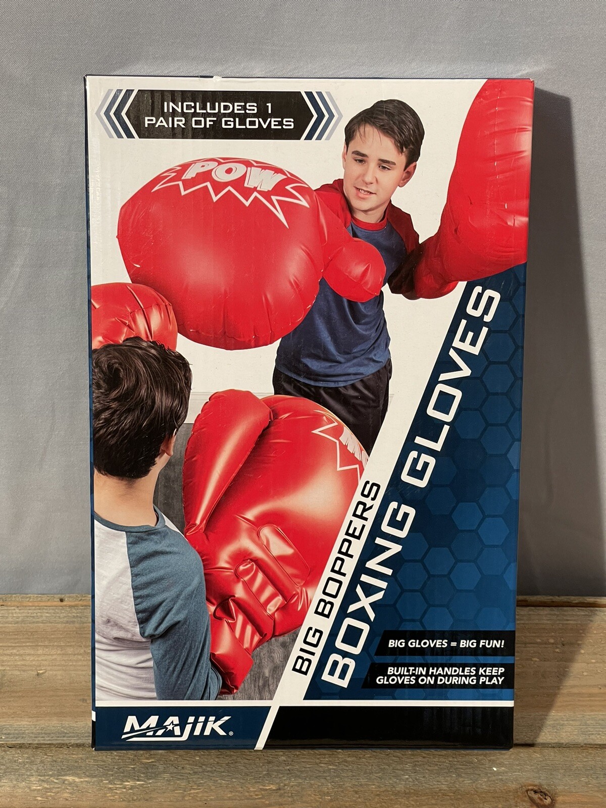🔥New Big Boppers Giant Inflatable Boxing Gloves 1 Pair Toy Punching UFC ...
