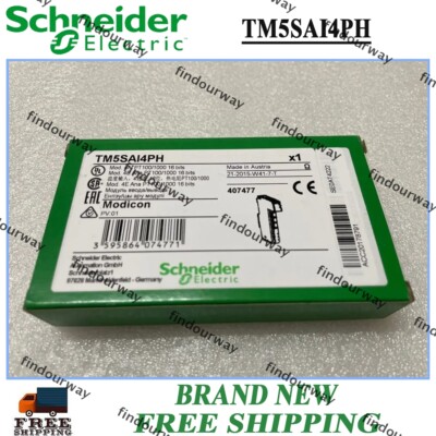 Brand New Schneider TM5SAI4PH Thermistor Temperature Input Schneider ...