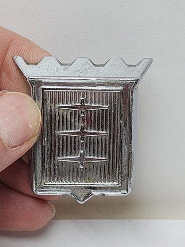 Vintage 1968 OEM Mercury Front Hood Header Badge Emblem Metal ...