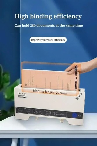 A4 Thermal Binding Machine Small Automatic Home Office Binding Machine ...