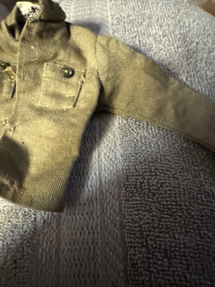 Vtg 1964 Gi Joe ACTION SOLDIER Uniform made in Japan w/tags olive green ...