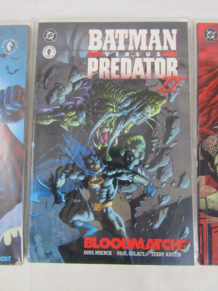Batman Versus Predator Collected TPB Set #1 2 3 NM 9.4-9.6 ST833 | eBay