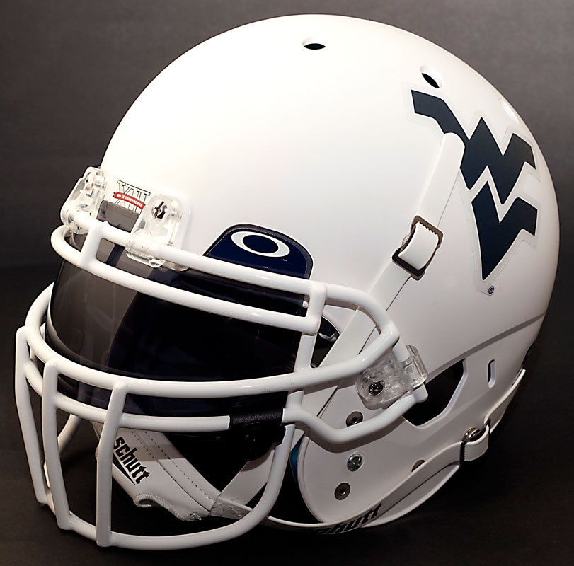 West Virginia Football Helmet WVU Mountaineers Helmets 8 Models By