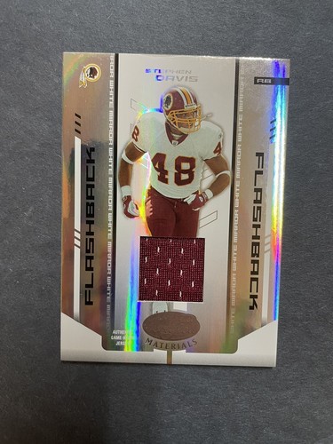 2004 Leaf Certified Materials Flashback Mirror White /250 Stephen Davis ...