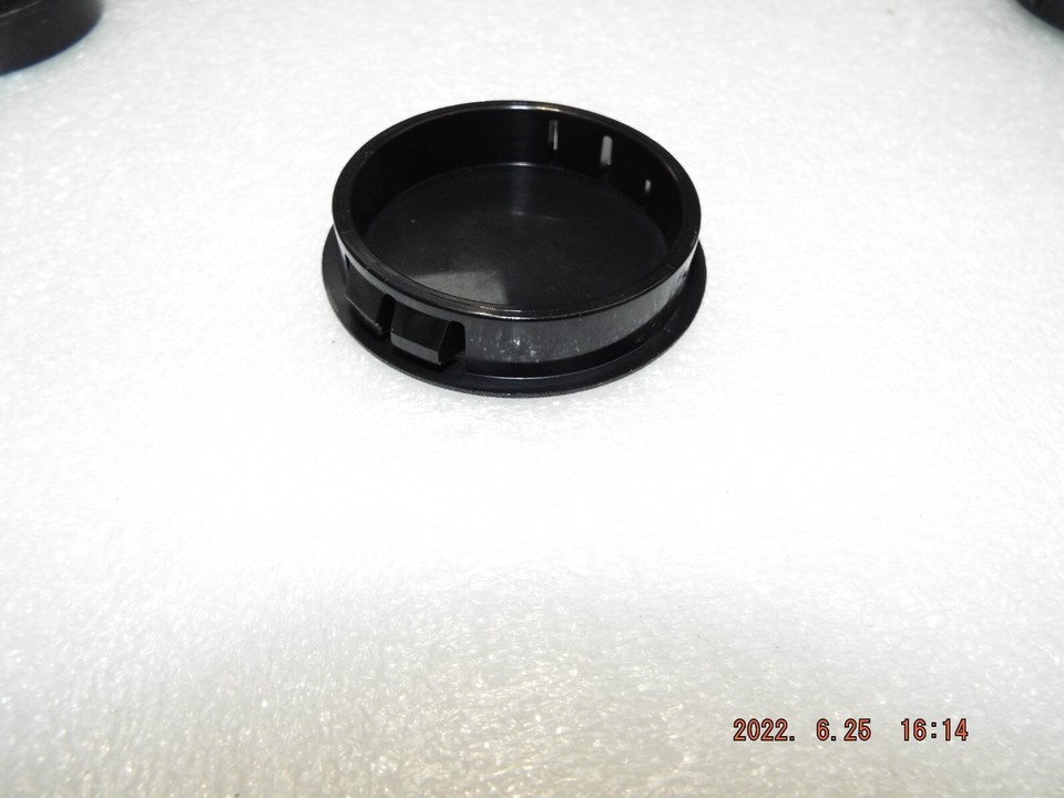 QTY4 HEYCO 2-1/4" HOLE CAP DP 2.25 2411 BLACK PLASTIC NYLON 6/6 DOME ...