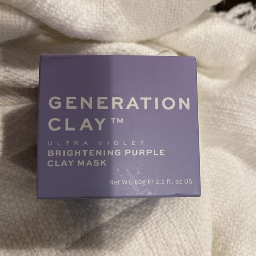 Generation Clay Ultra Violet Brightening Purple Clay Mask NIB - $39 | eBay