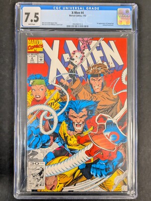 X-Men #4 Marvel Comics 1992 1st Appearance Omega Red CGC 7.5 | eBay