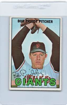 1967 Topps #26 Bob Priddy Giants EX *7133 | eBay