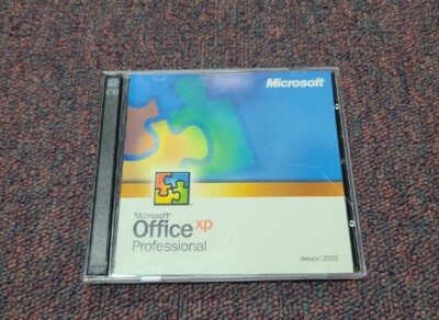 Microsoft Office XP 2002 Professional | 2 CD Set COMPLETE w/ Product ...