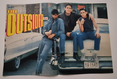 Ousiders Poster 2 page original vintage Macchio Dillon Howell pin up ...