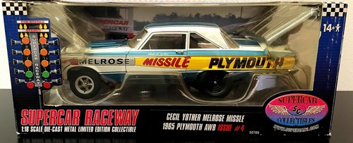1/18 Supercar Collectables 1965 Plymouth Melrose Missile AWB Hemi Drag ...