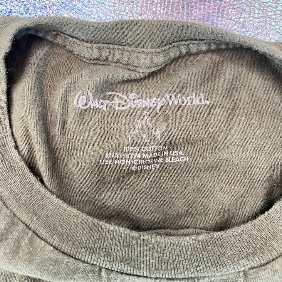 Very Rare Made In USA Disney Gadsden Flag Shirt OD Green Don’t Tread On ...